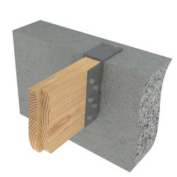 MiTek® 3-1/8" x 11-1/4" Steel Narrow Flange High Uplift Masonry Hanger ...