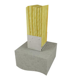 MiTek® 4" x 4" Triple Zinc 2-Sided Post Anchor at Menards®