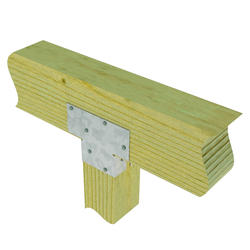 MiTek® 4" x 4" Triple Zinc Rough Post to Beam Connector at Menards®