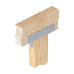 MiTek® 4" x 8" 16-Gauge G90 Steel Post to Beam Connector at Menards®