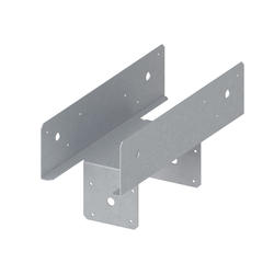 MiTek® 6" x 8" 16-Gauge G90 Steel Post to Beam Connector at Menards®
