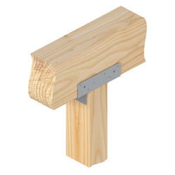 MiTek® 6" x 8" 12-Gauge G90 Steel Post to Beam Connector at Menards®