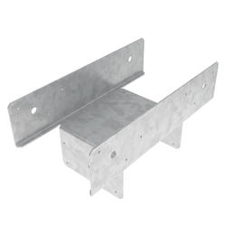 MiTek® 8" x 8" 12-Gauge G90 Steel Post to Beam Connector at Menards®