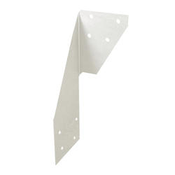 MiTek® 5-1/4" x 1-7/8" Stainless Steel Rafter-to-Stud Hurricane/Seismic ...