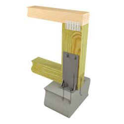 MiTek® 2-1/4" x 6" x 13-3/4" Masonry Uplift Connector Pair at Menards®