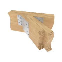 MiTek® 2" x 6"-8" G90 Steel Heavy Skewed Right Double Hanger at Menards®