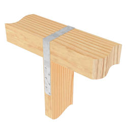 MiTek® 5-9/16" x 9-3/8" 6X G90 Steel Stud Plate Tie at Menards®