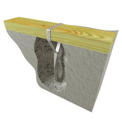 MiTek® 5-1/2" x 18" Triple Zinc Foundation Anchor at Menards®