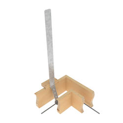 MiTek® 3" x 37-5/8" G90 Steel Foundation Strap Rim Joist at Menards®