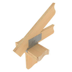 MiTek® 2" x 8" G90 Steel Top Plate Truss Clip at Menards®