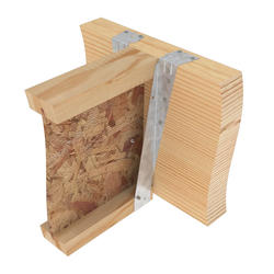 MiTek® 3-1/2" x 16" G90 Steel Top Mount I-Joist Hanger at Menards®