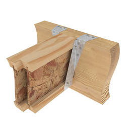 MiTek® 3-1/2" x 9-1/2" G90 Steel Top Mount I-Joist Hanger at Menards®