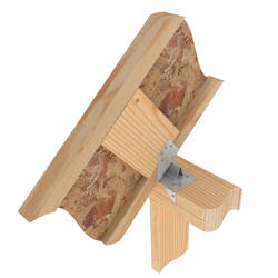 MiTek® 2" or 2-1/8" Rafter Width G90 Steel Adjustable Rafter-to-Plate ...