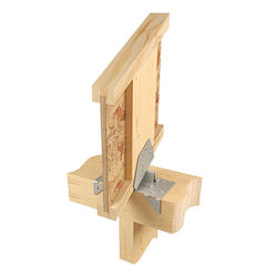 MiTek® 1-1/2" Rafter Width G90 Steel Adjustable Rafter-to-Plate ...