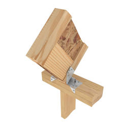 MiTek® 3" Rafter Width G90 Steel Adjustable Rafter-to-Plate Connector ...