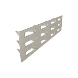 MiTek® 3-1/2" x 13/16" G90 Steel Pronged Mending Plate at Menards®