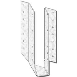 MiTek® 2-5/16" x 9-1/4" - 14" G90 Steel Skewed Right 45° Double Hanger ...