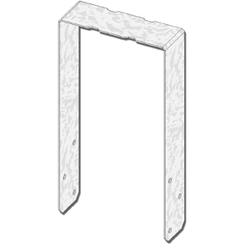 MiTek® 3-9/16" x 6-3/4" 4X G90 Steel Stud Plate Tie at Menards®