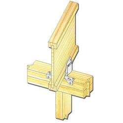 MiTek® 2-1/2" or 2-5/8" Rafter Width G90 Steel Adjustable Rafter-to ...