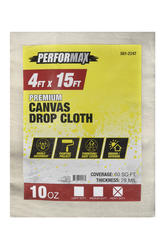 Performax® 4' x 15' Canvas Drop Cloth at Menards®