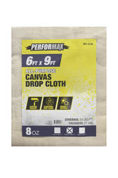 Performax® 6' x 9' Canvas Drop Cloth at Menards®
