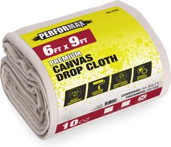Performax® 6' x 9' Canvas Drop Cloth at Menards®