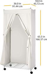 Whitmor® Canvas Cover for Garment Rack at Menards®