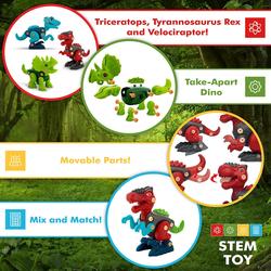 ToyVelt® Dinosaur Paradise Take Apart Toys - 3 Pack at Menards®