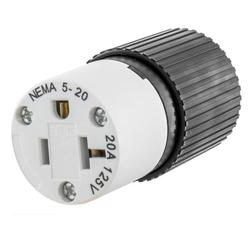 Hubbell 20-Amp 125-Volt Straight Connector at Menards®