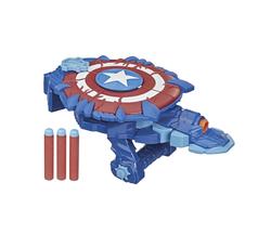 Nerf® Marvel Mech Strike Monster Hunters Captain America Blast Shield ...