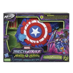 Nerf® Marvel Mech Strike Monster Hunters Captain America Blast Shield ...