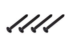 Tru-Bolt® 4" Black One-Way Screws - 4 Pieces at Menards®