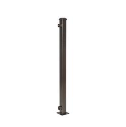 UltraDeck 2 x 2 x 36" Bronze Steel Post with Brackets at Menards®