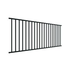 UltraDeck 8' x 34" Black Level Steel Rail Panel at Menards®