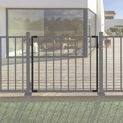 UltraDeck Black Steel Gate Kit Ends at Menards®