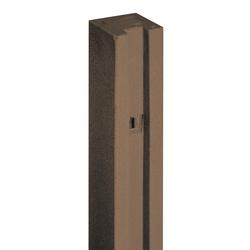 SimTek Fence 11'10" Red Cedar Plastic End Post at Menards®