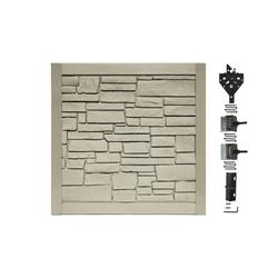 SimTek Ecostone 4 x 4 Beige Polyethylene Gate at Menards®
