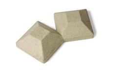 SimTek Beige 45 Degree Double Post Cap at Menards®