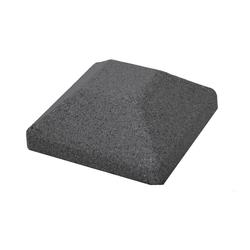 SimTek Fence 5 x 5 Dark Gray Pyramid Post Cap at Menards®