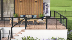 Elevation Aluminum Cable Railing System 36" X 6' Matte Black Level ...