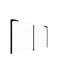 Elevation Aluminum Cable Railing System 36" X 6' Matte Black Level ...