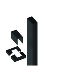 Elevation Aluminum Cable Railing System 4-13/16 x 5-1/4 x 36" Matte ...