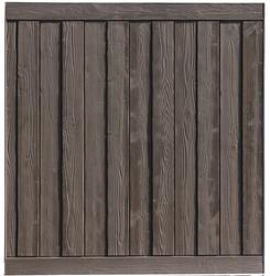 SimTek® Ashland® 6 x 6 Dark Brown Composite Fence Panel at Menards®