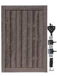 SimTek® Ashland® 6 x 4 Dark Brown Polyethylene Gate at Menards®