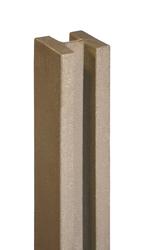 SimTek® Fence 8'6" Brown Line Post at Menards®