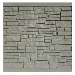 SimTek® EcoStone® 6 x 6 Gray Composite Fence Panel at Menards®