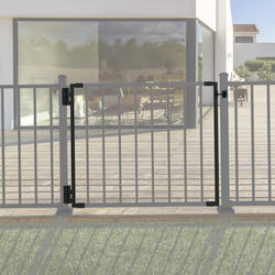 UltraDeck Black Steel Gate Kit Ends at Menards®