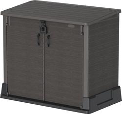 DuraMax® StoreAway 4 x 2 x 4' Horizontal Brown Resin Storage Unit at ...