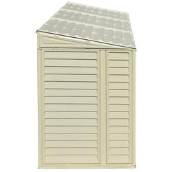 DuraMax® SideMate 4 x 8 x 6' Vinyl Storage Shed with Foundation Kit at ...