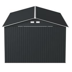 DuraMax® Imperial 12 x 20 x 8-1/2' Dark Gray Metal Garage at Menards®